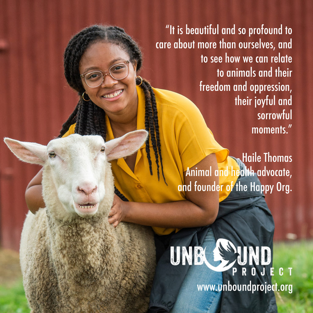 Young Women Changing the World for Animals - Unbound Project